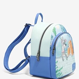 Loungefly Disney Lady And The Tramp Gazing Mini Backpack