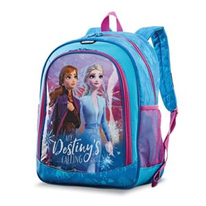 american tourister disney backpack, frozen blue