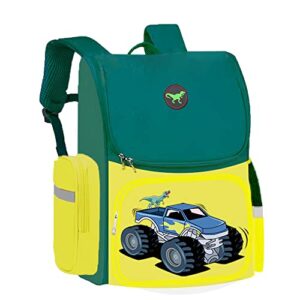 ht honor . trust dinosaur backpack for boys kindergarten elementary toddler kids school bag children bookbags 15inch