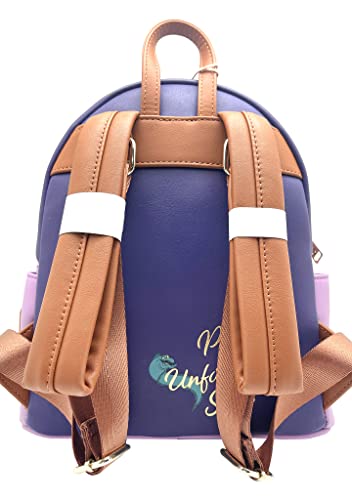 Loungefly X LASR Exclusive Disney Little Mermaid Ursula & Vanessa Lenticular Mini Backpack - Fashion Cosplay Disneybound Cute Backpacks