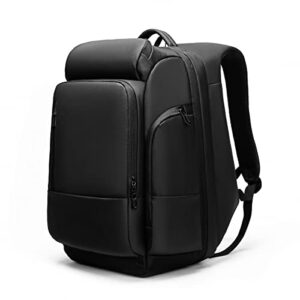 gyakeog backpack for traveling on airplane, travel backpack for men women 17.3 inch laptop backpack large travel backpacks carry on work backpack waterproof charge antitheft black