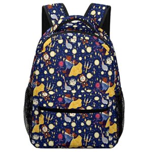 allanime beauty backpack beast for girls boys women men school work gifts