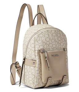 calvin klein maya backpack vanilla/khaki/mushroom one size