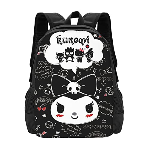 ZOUJI Cute Backpack For Girls Women Cartoon Backpacks Lovely 17 Inch Bookbag Lightweight Cute Travel Backpack Gifts