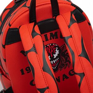 Loungefly Marvel Glow in the Dark Carnage Cosplay Mini Backpack