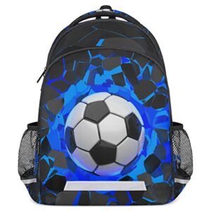 omfuns sport football ball school backpack for girl boy teen soccer sport student bookbag for elementary primary junior school bags college travel daypack laptop backpack for men women