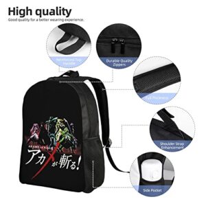 Anime Akame Ga Kill Akame Backpack Unisex Rucksack Fashion Casual Travel Bag Lightweight Backpacks