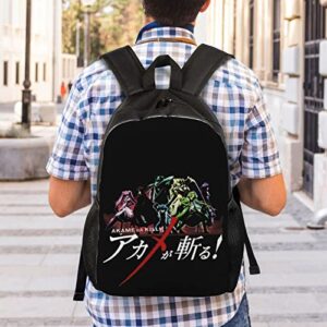 Anime Akame Ga Kill Akame Backpack Unisex Rucksack Fashion Casual Travel Bag Lightweight Backpacks