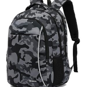 BAOMANYI Travel Laptop Backpack for Men & Women 18.4" Backpack Water Resistant College Bookbag Business Work Computer Bag (Camouflage 2, 18.4 inch)