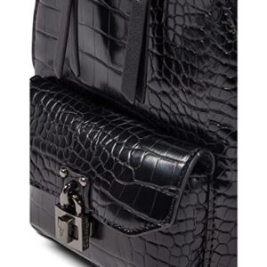 Steve Madden Jake-C Croco Mini Backpack Black One Size