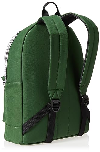 Lacoste Men's Neocroc Backpack with Zipped Logo Straps, Green, One Size