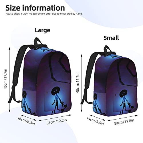 dreambest Lightweight Casual Travel Backpack Daypack - Available In 2 Sizes: 15in And 17in