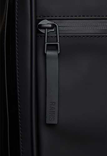 RAINS Book Backpack - Black