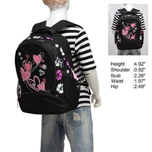 AMYATLIY Teenage School Backpack Large Capacity Primary School Rucksack Bag Casual Daypack for Kids