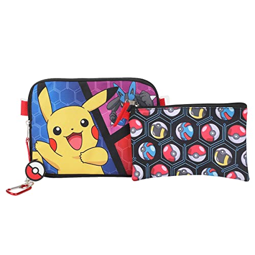 Bioworld Pokemon Trainer Gotta Catch 'Em All Youth 5-Piece Backpack Set