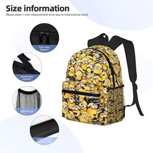 VELLOW Backpack Cartoon Pattern School Backpack School Bagcompatible