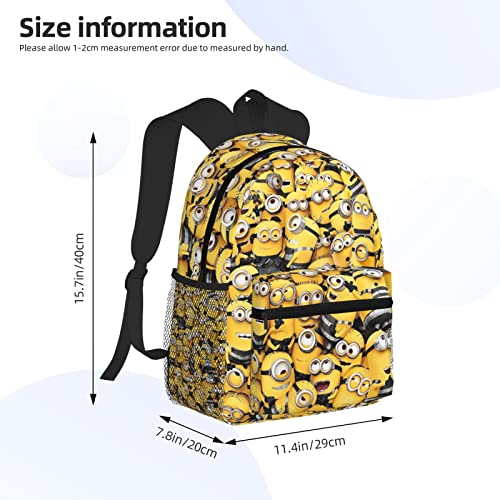 VELLOW Backpack Cartoon Pattern School Backpack School Bagcompatible