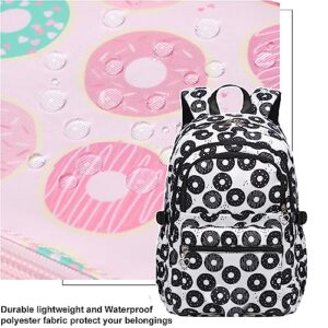 Joyfulife School Backpack for Girls Backpack with Lunch Box Primary School Bags Elementary Bookbags Set