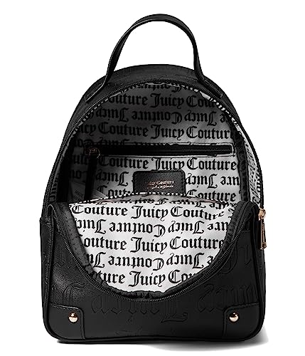 Juicy Couture Bestsellers Pullout Pouch Backpack Deboss Black One Size