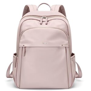 golf supags laptop backpack for women computer bag fits 14 inch notebook travel college work backpack purse (pink)