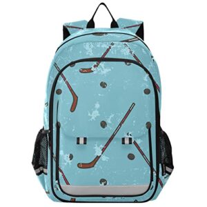 glaphy hockey balls school backpack lightweight laptop backpack student travel daypack with reflective stripes