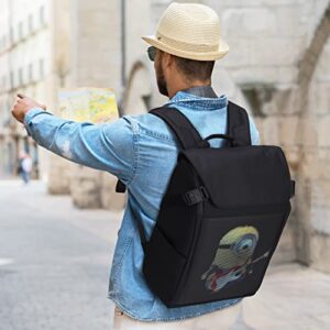 LEI JARVIS LED Programmable Screen Backpack With App Control, 17-Inch Laptop Backpack, Motorcycle Anime Pixel Backpack, Unique Birthday Gift Backpack