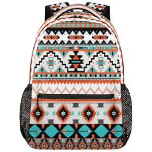 tropicallife backpack for school, tribal aztec backpacks with laptop compartment for boys girls adults teens, lightweight travel bookbag for middle school college high school students