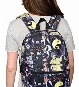 Disney Nightmare Before Christmas 16" Laptop Backpack Cargo Jack Skellington AOP