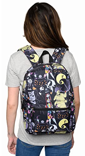 Disney Nightmare Before Christmas 16" Laptop Backpack Cargo Jack Skellington AOP