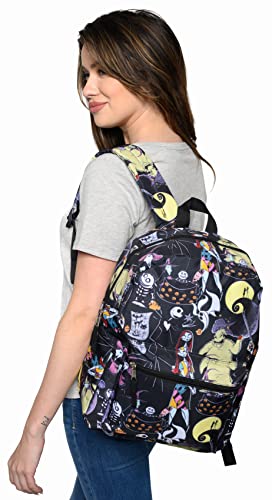 Disney Nightmare Before Christmas 16" Laptop Backpack Cargo Jack Skellington AOP