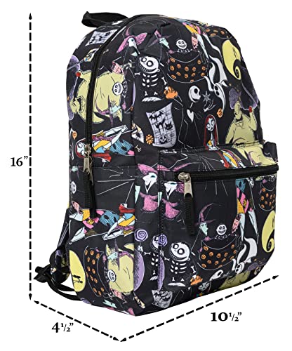 Disney Nightmare Before Christmas 16" Laptop Backpack Cargo Jack Skellington AOP