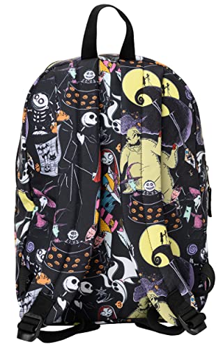 Disney Nightmare Before Christmas 16" Laptop Backpack Cargo Jack Skellington AOP