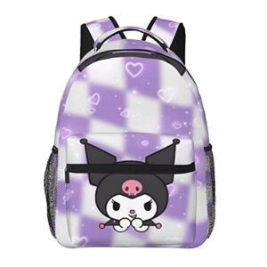 diez anime kawaii backpack casual lightweight backpack travel laptop bag for college anime cartoon cosplay bag