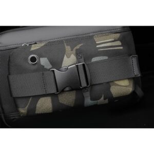 LPPJY Sling Bag Chest Bag Shoulder Crossbody Bags for Men Motorcycle Bag Bicycle Bag Travel Outdoors Bag(Black-camo)