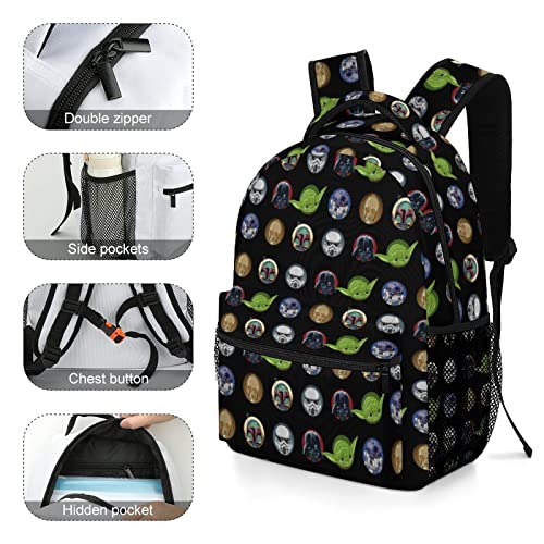 Giuxui Cartoon Kids Backpack Fashion 3d Printed Travel Laptop School Backpack Waterproof Large Bookbags For Boys Girls 16.5inch