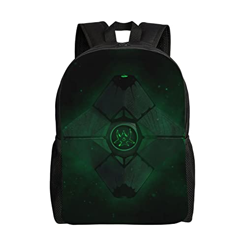 Jrktuwdg De-stiny 2 Men Women Backpack Shoulder Bag Bookbag Laptop Backpacks