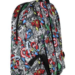 Marvel Avengers Thor Iron Man Captain America Hulk Laptop School Backpack