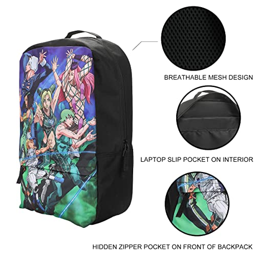 Bioworld JoJo's Bizarre Adventure Character Collage 19" Backpack