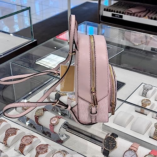 Michael Kors Jaycee XS Mini Convertible Backpack MK Signature Crossbody (Powder Blush)