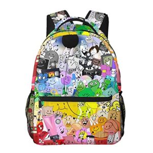 hei bai.jzq multifunction casual canvas bag,anime backpack daypack bookbag outdoor durable