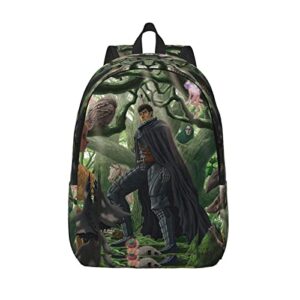 duobey anime berserk backpack laptop daypack travel business bag casual rucksack fashion backpacks medium