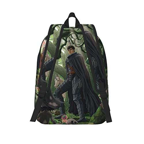 DUOBEY Anime Berserk Backpack Laptop Daypack Travel Business Bag Casual Rucksack Fashion Backpacks Medium