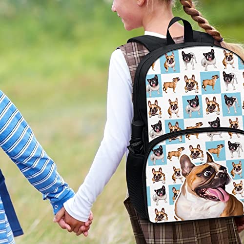 Dog Backpack for School Cute School Bag for Teen Girls 17 Inch Women Laptop Backpack for Office Work Travel