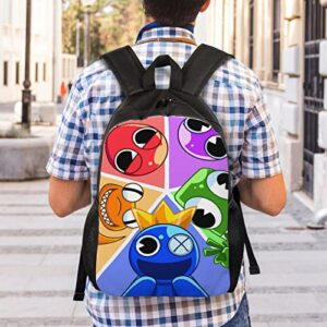 junemater Cartoon Game Kids Backpack Set Anime School Bag 3 Piece Set Sports Casual Backpacks Set For Boys Girl 03