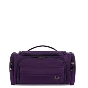 lug - trolley medium cosmetic case (brushed concord)