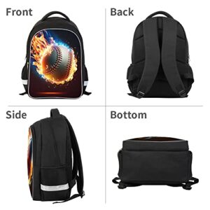 RTBBCKS Baseball Backpack for School Cool Great for Teenage Boys