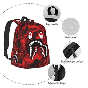 Shark Backpack Lightweight Waterproof Bag Gifts 17 Inch Fashion Laptop Backpack