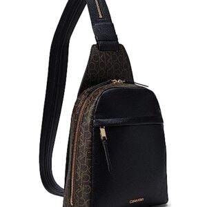 Calvin Klein Mia Backpack Brown/Khaki/Black One Size