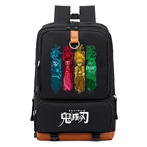 DIOMMELL Anime Canvas Capacity Backpack Bag Daypack Laptop Bag Gift