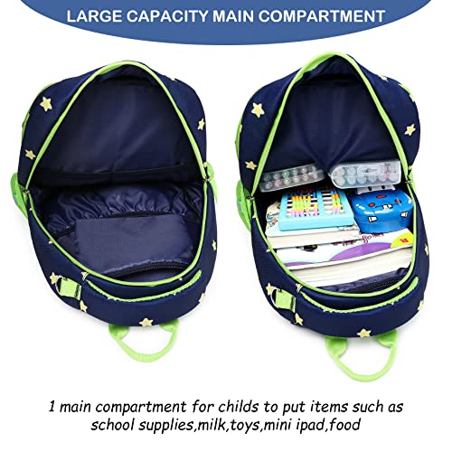 Kids Backpacks Kindergarten Elementary School Bag for Boys Girls Durable Children Travel Bookbag, Dinosaurs